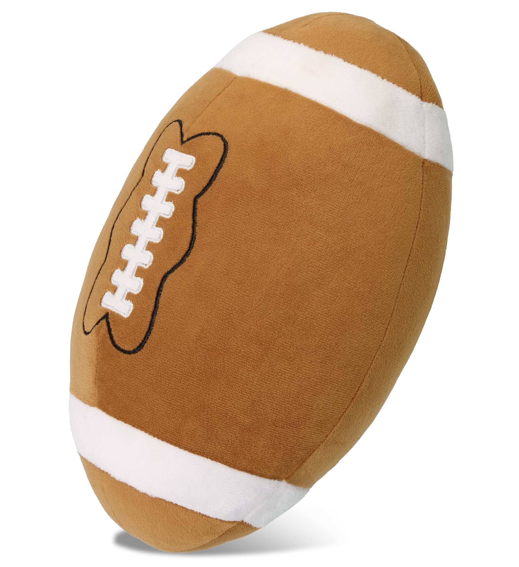 Amazon.com: DolliBu Football Plush - Fluffy Soft Plush Ball for Playing ...