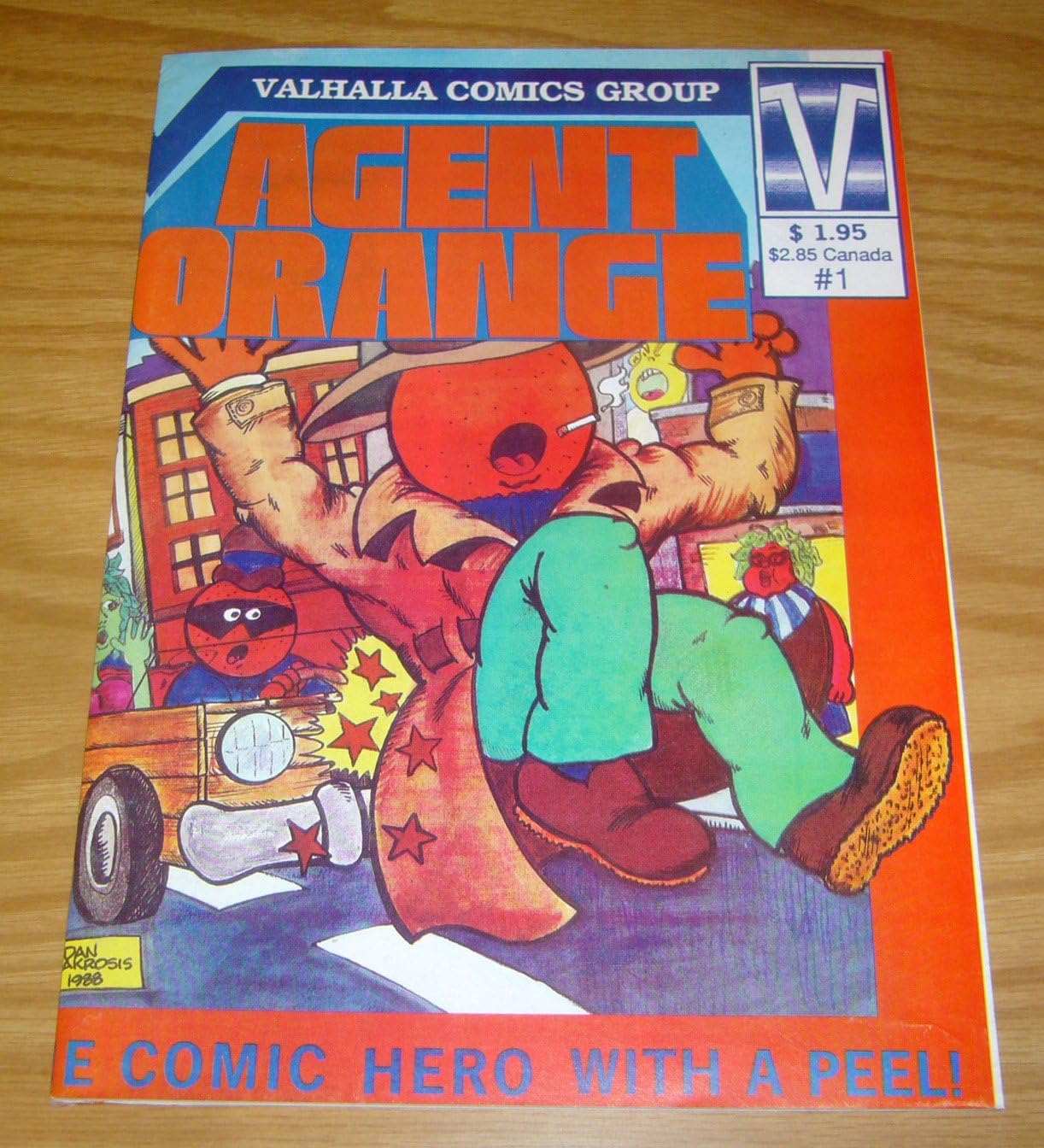 Amazon.com: Agent Orange #1 FN ; Valhalla comic book : Collectibles ...