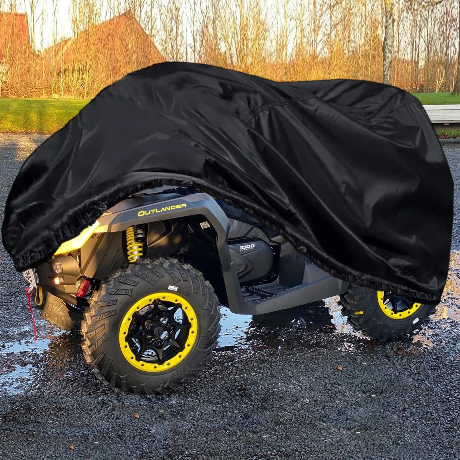 Amazon.com: YONQIFON Large ATV Cover,XL 4 Wheelers Covers 420D ...