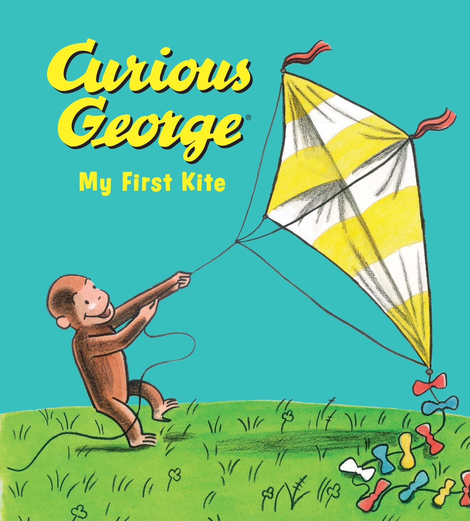 Curious George My First Kite Padded Board Book: Rey, H. A., Rey ...