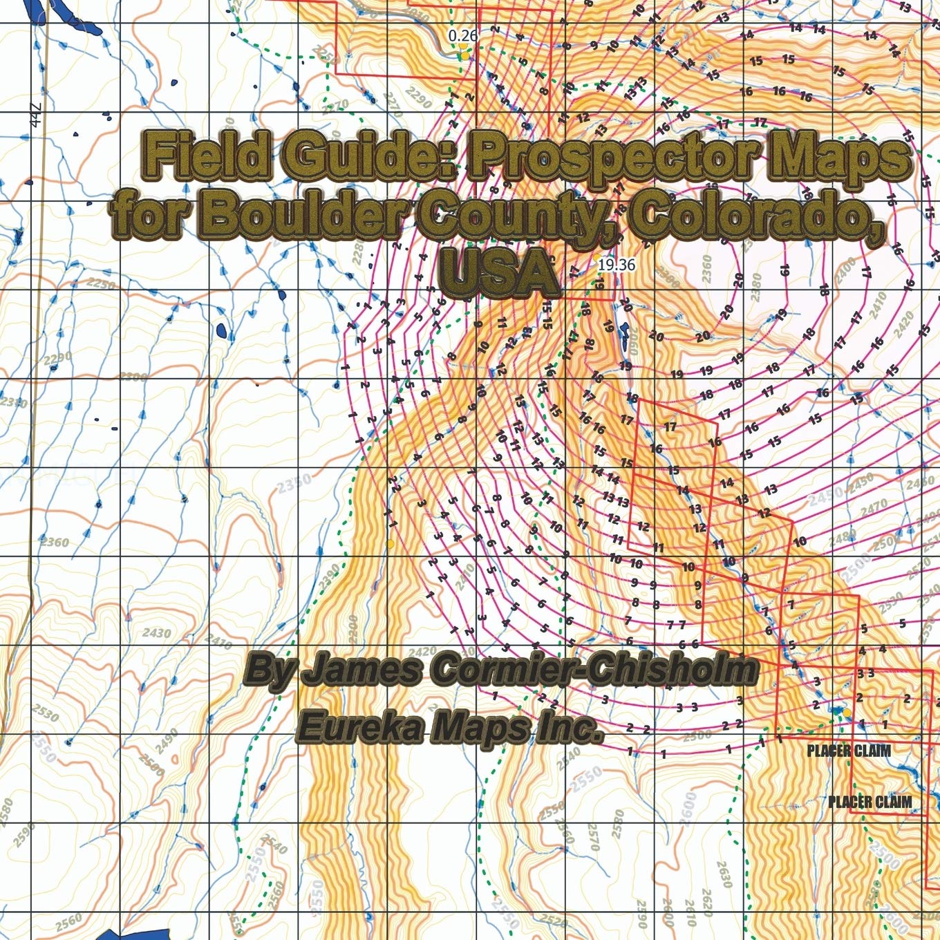 Buy Field Guide: Prospector Maps for Boulder County, Colorado, USA ...