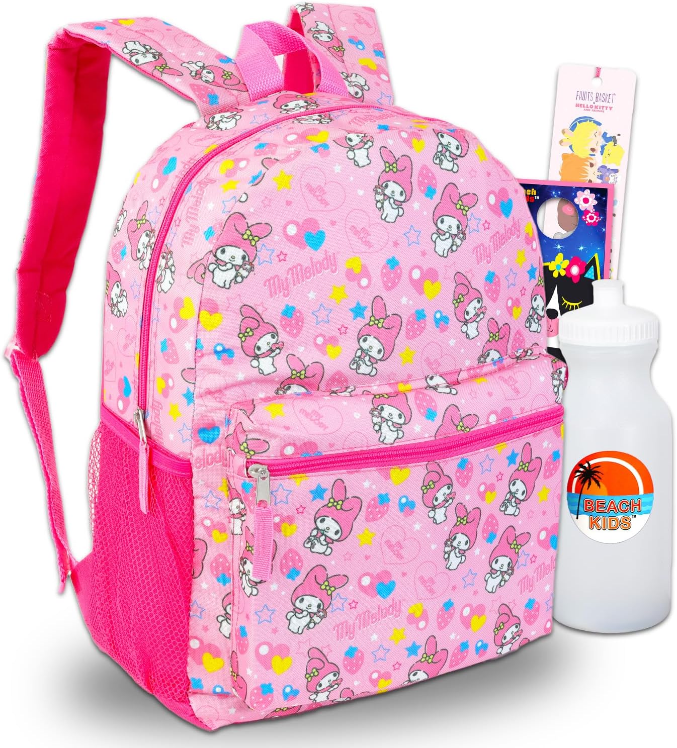 Amazon.com | My Melody Backpack for Girls - Bundle with 16” Sanrio ...