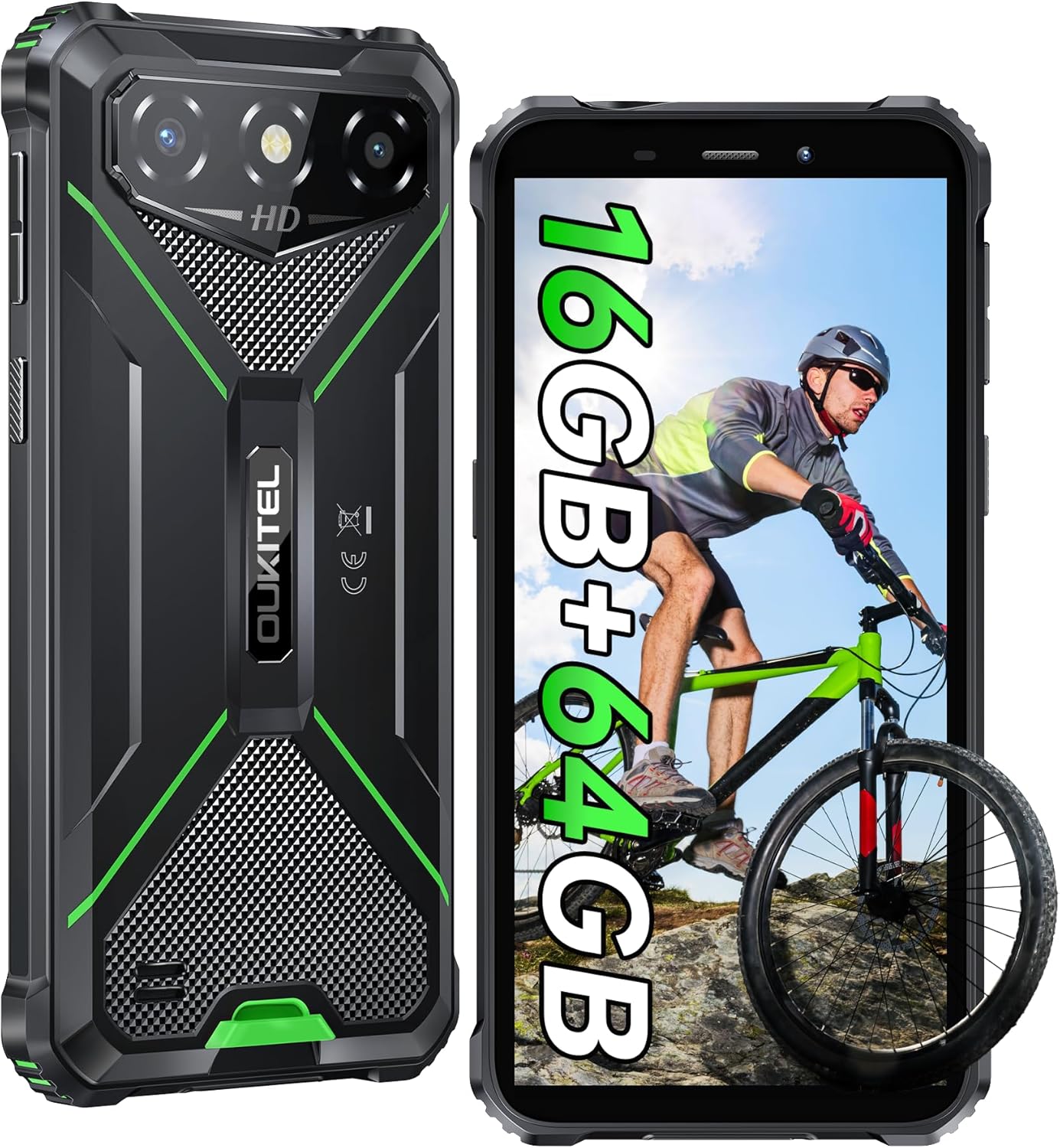 Amazon.com: OUKITEL G3 Rugged Smartphone Unlocked 2025, 6" Display ...