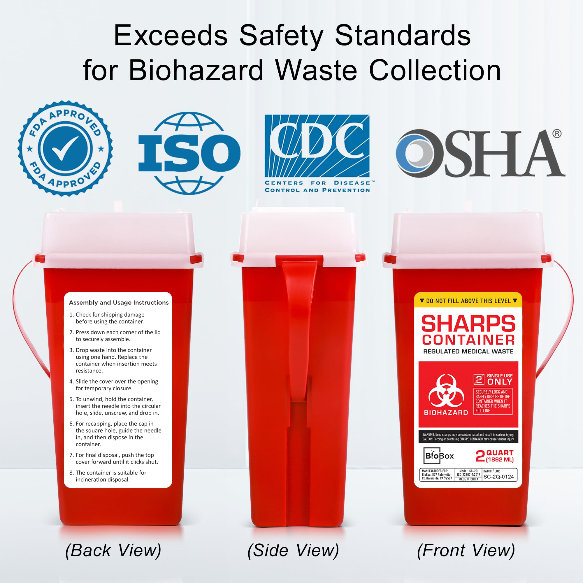 Snapklik.com : Sharps Container Small - Sharps Containers For Home Use ...