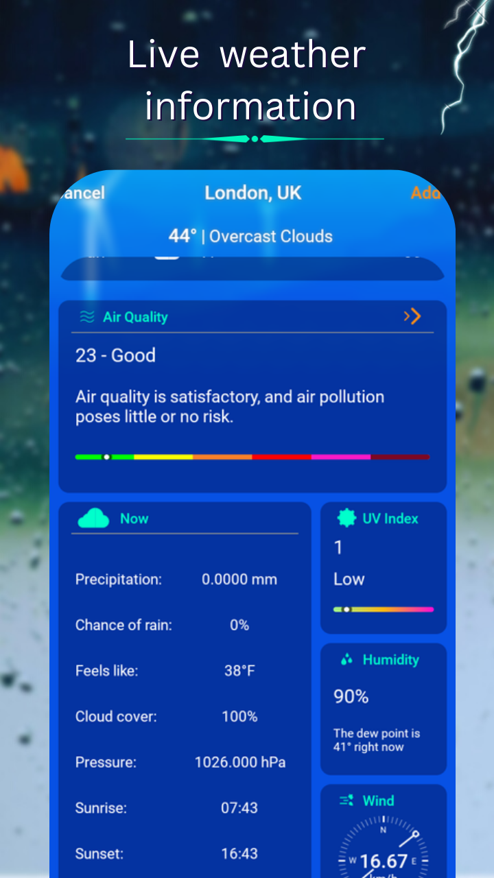 Weather Live | Radar Maps , Daily : Hourly - App on Amazon Appstore