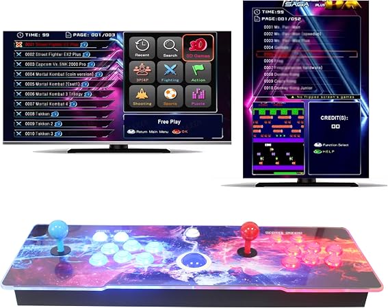 Amazon.com: Pandora Saga DX Preloaded with 516 Vertical Games + 3000 ...
