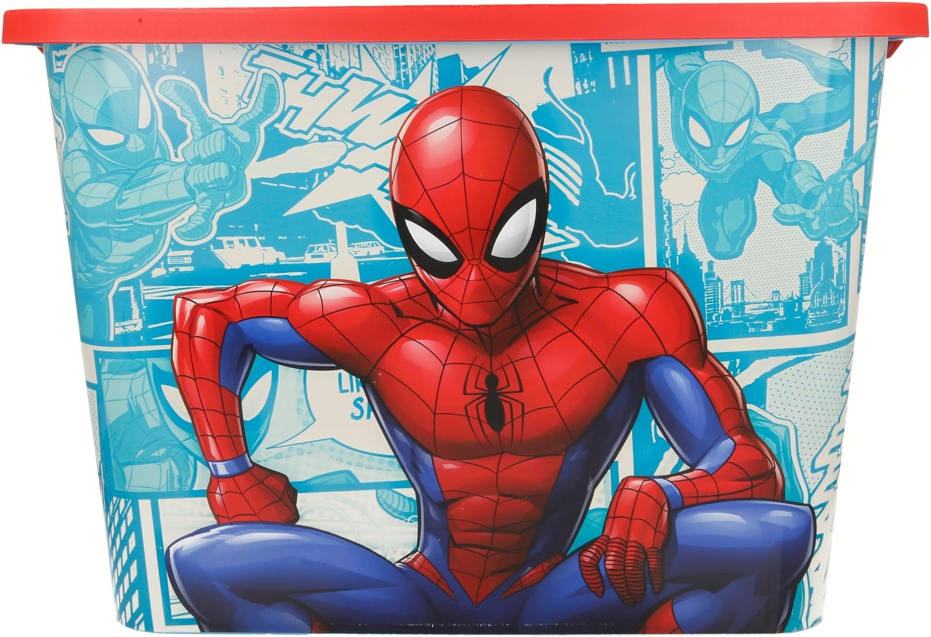 Hello Home Marvel Spider-Man Kids Cube Toy Storage Boxes : Amazon.co.uk ...