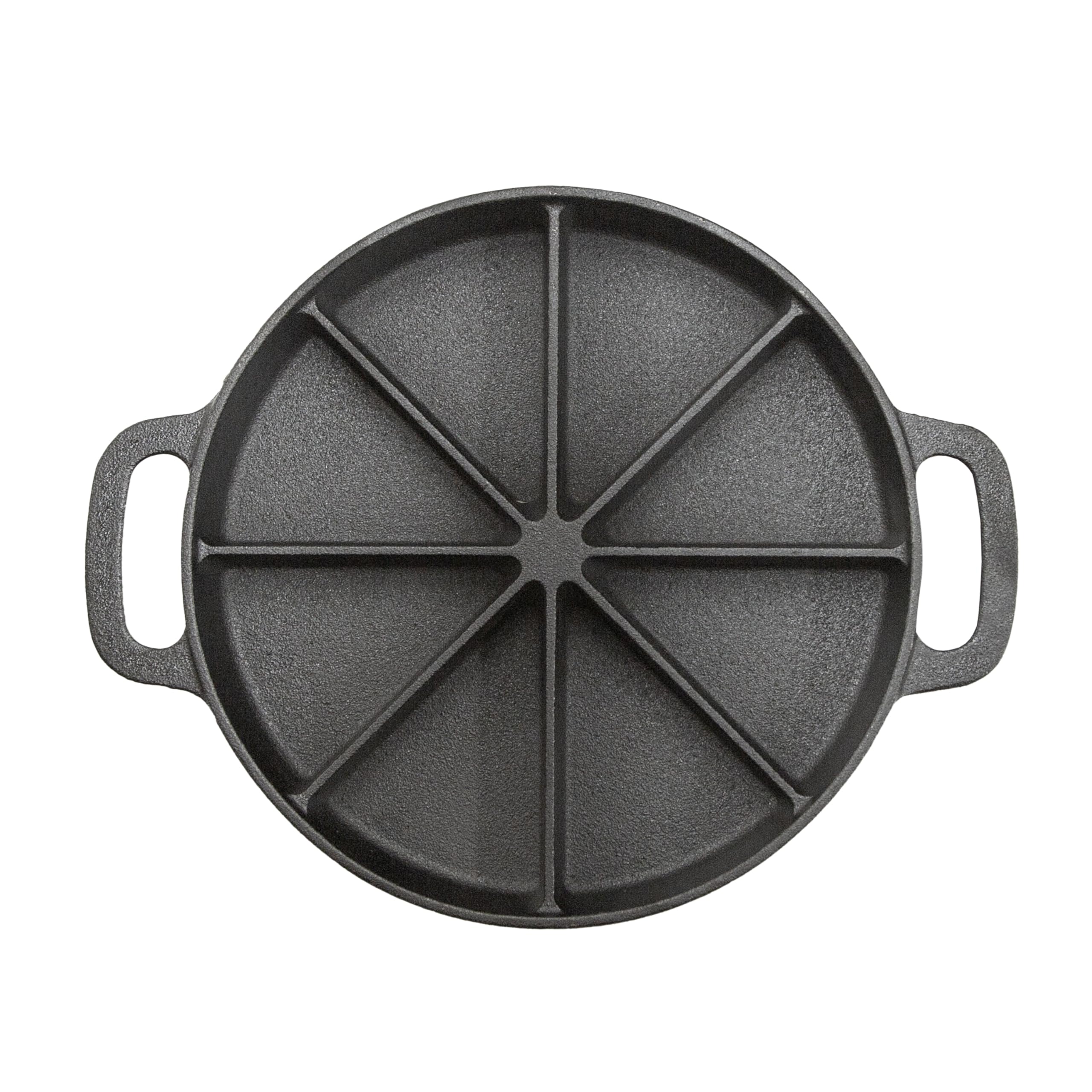 Snapklik.com : Pre-Seasoned Cast Iron Wedge Pan