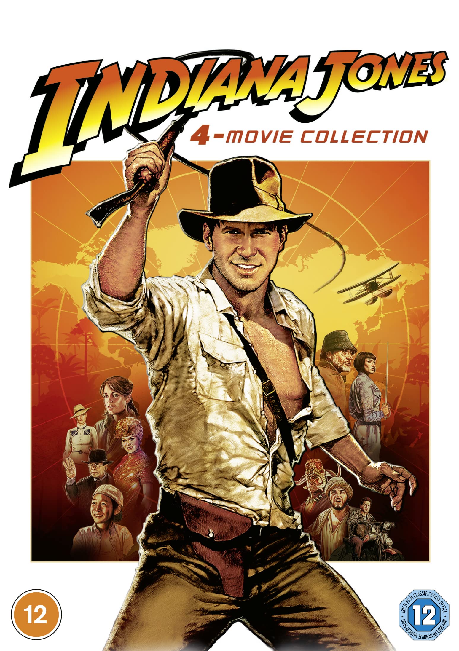 Indiana Jones 4-Movie Collection [DVD]: Amazon.fr: DVD et Blu-ray