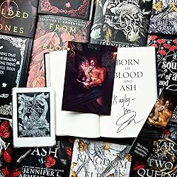 Amazon.com: Born of Blood and Ash: A Flesh and Fire Novel: 9781957568775: Armentrout, Jennifer L ...