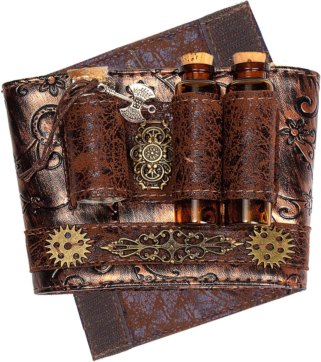 Amazon.com: KOTORA Arm Bracer Cuff Wrist Guard Steampunk Arm Band ...