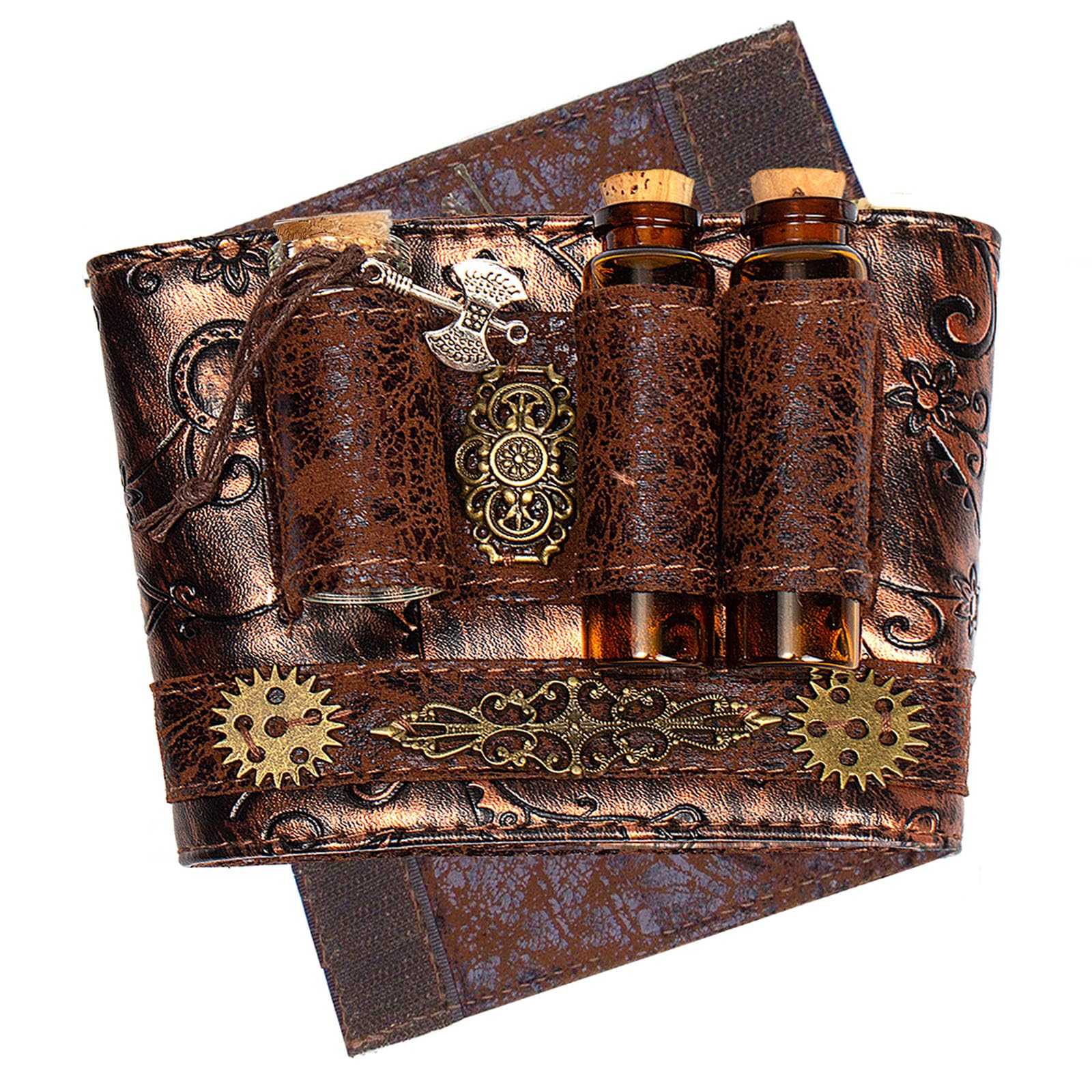 Amazon.com: KOTORA Arm Bracer Cuff Wrist Guard Steampunk Arm Band ...