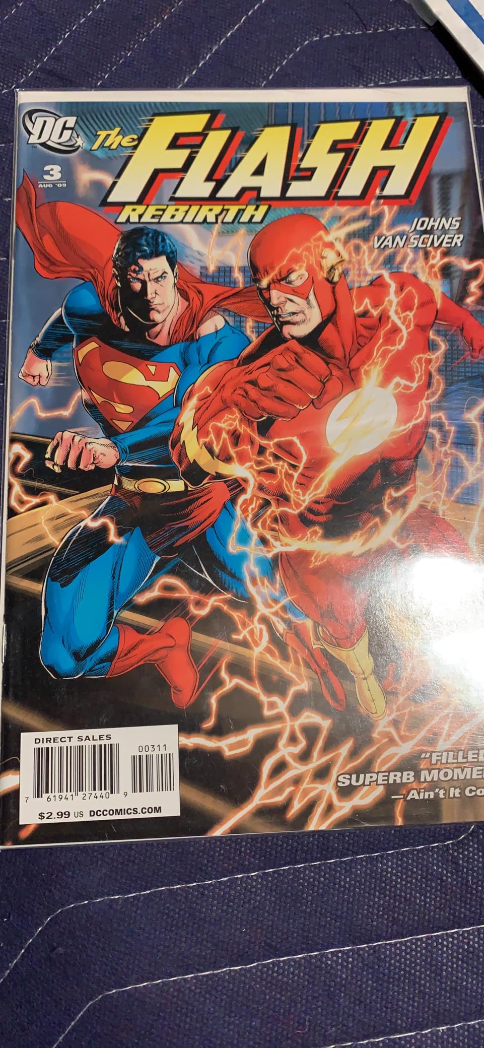 Amazon.com: Flash Rebirth #3: Ethan Van Sciver (Illustrator) Geoff ...