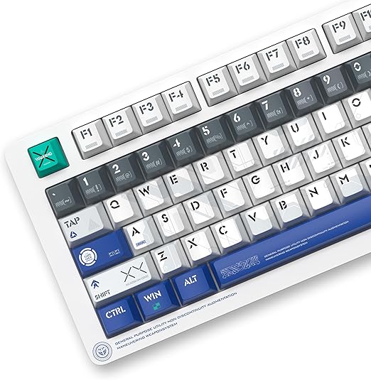 Amazon.com: daixiahu Keycaps - Mecha Theme, Cherry Profile, 145 Keys ...