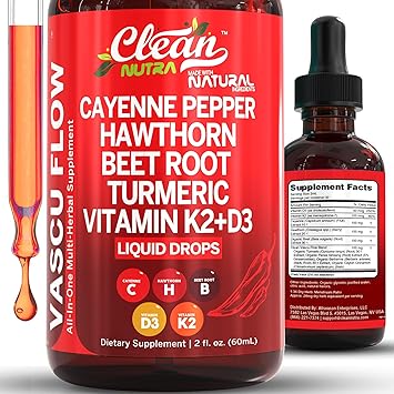 Amazon.com: Clean Nutra Cayenne Pepper Drops Supplement Liquid ...