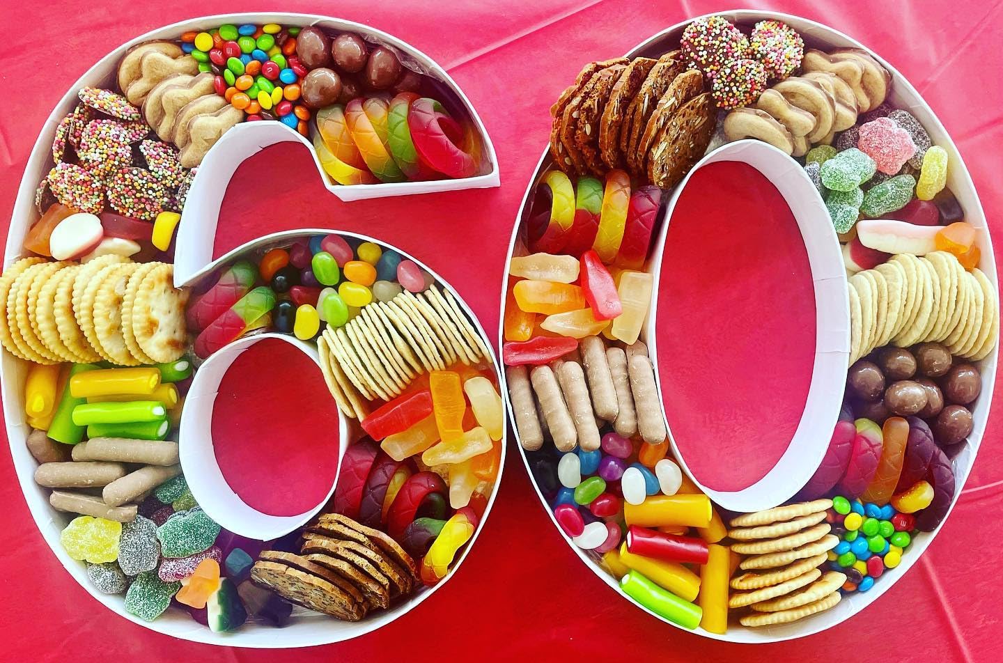 Snapklik.com : 122inch Fillable Cardboard Number Serving Tray Cut Out ...