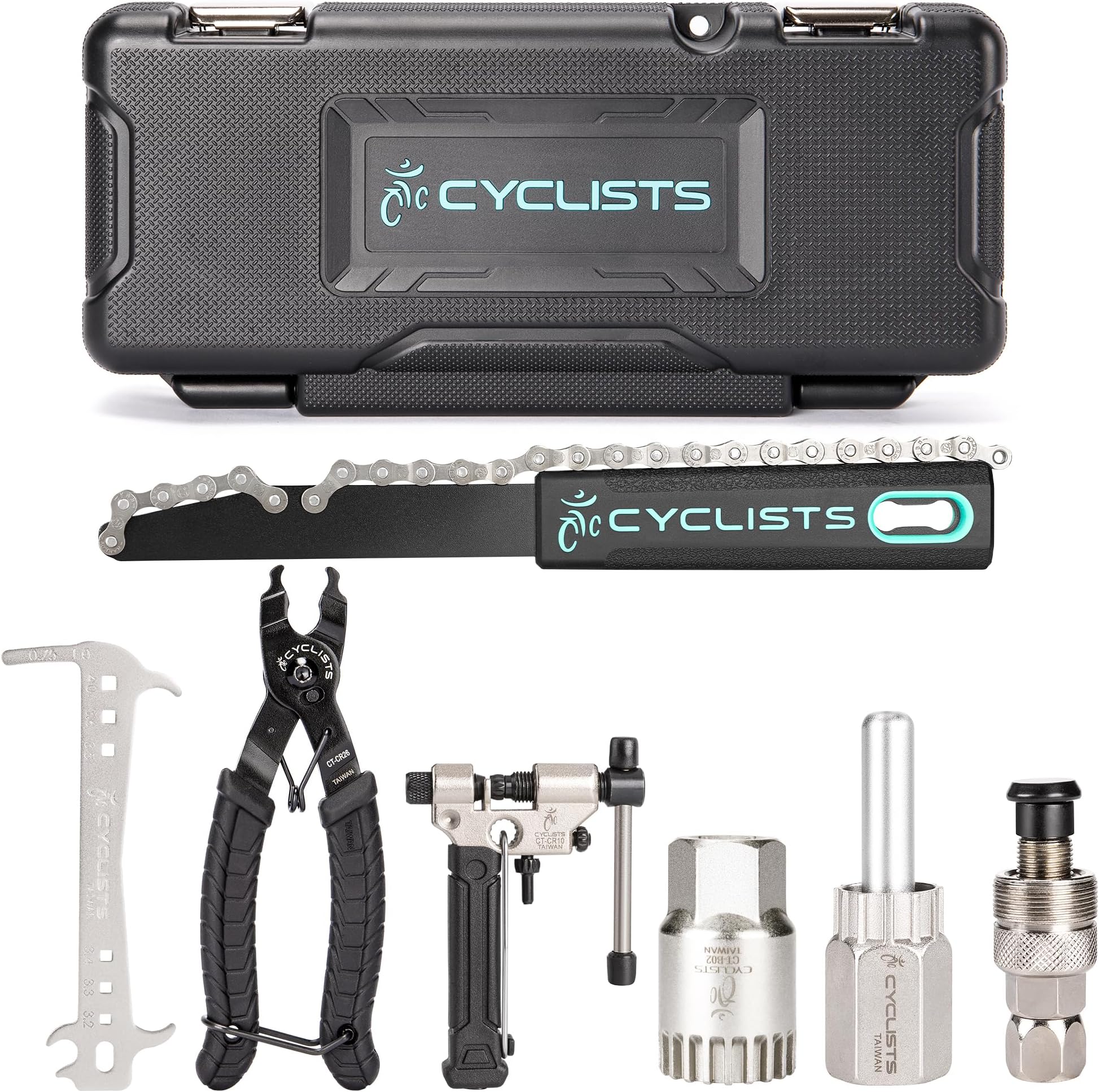 Amazon.com: YBEKI Bike Repair Tool Kit - Bicycle Tool Kit Set With ...