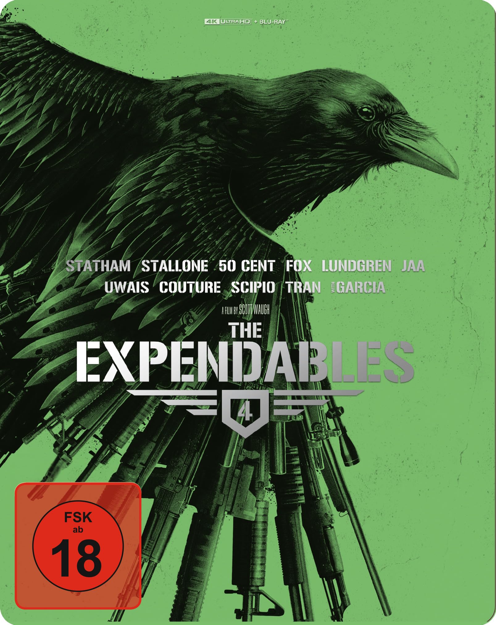 The Expendables 4 - Steelbook - Limited Edition (4K Ultra HD) (+ Blu ...