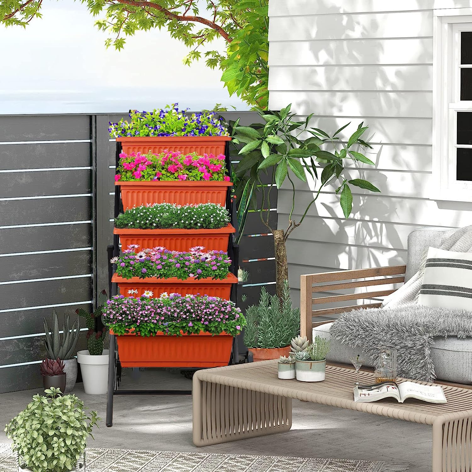 Vertical Garden Boxes Buy Portable Vertical Garden Tower