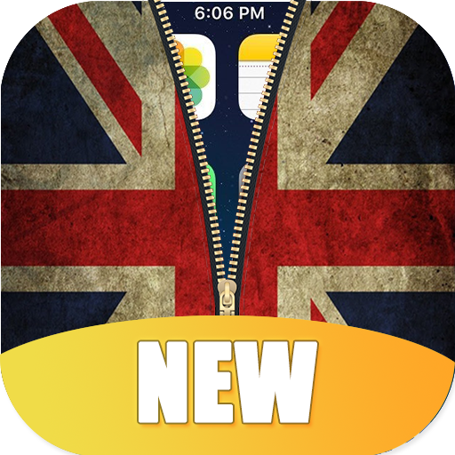 UK Flag Zipper Lock Screen HD - App on Amazon Appstore