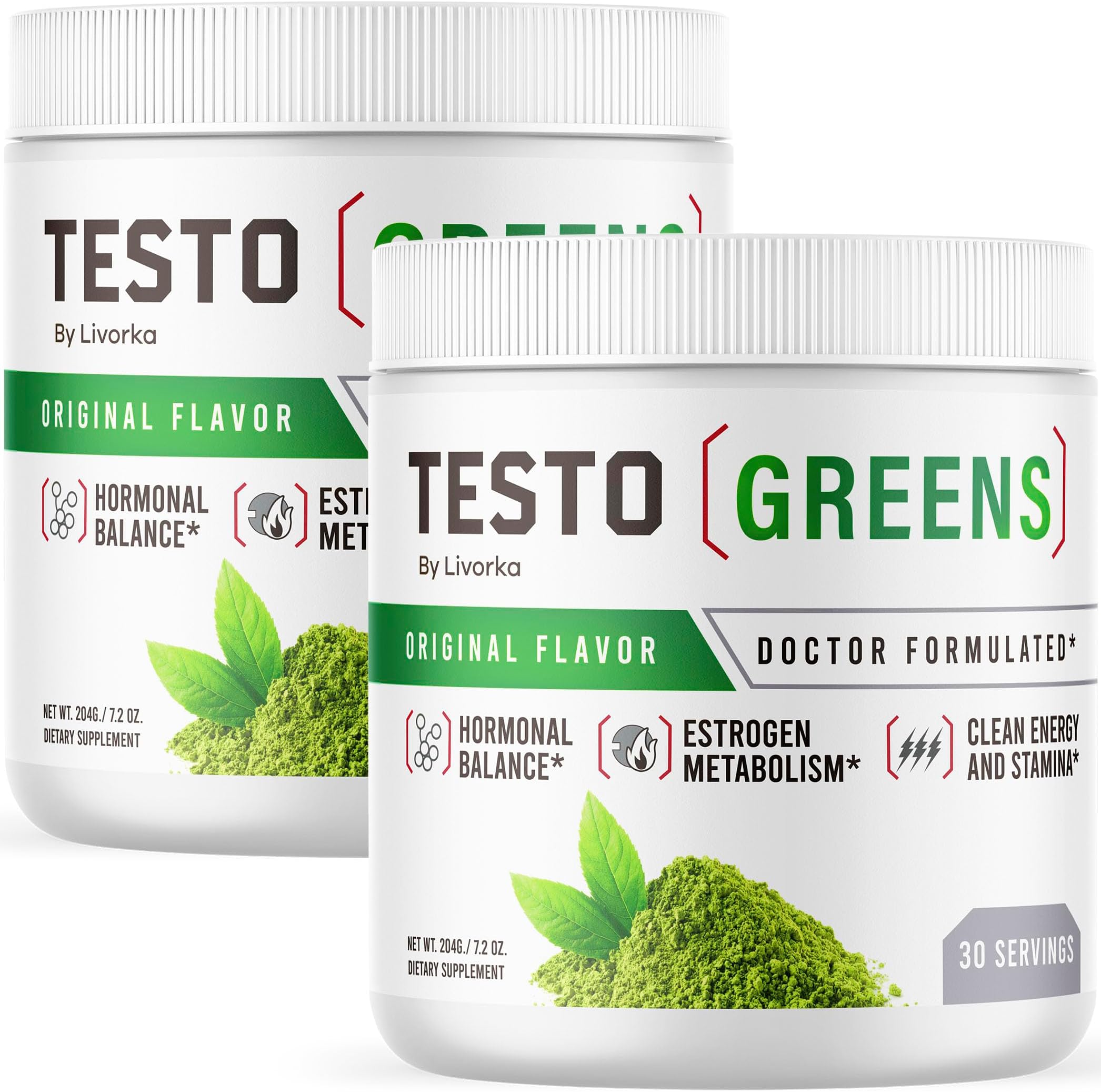 Amazon.com: (2 Pack) Testo Greens Powder, Testo Greens, TestoGreens ...
