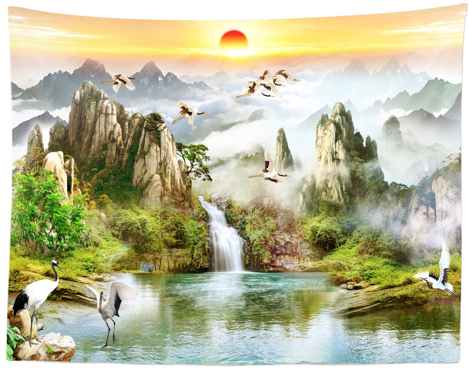 Asian Scenic Landscape