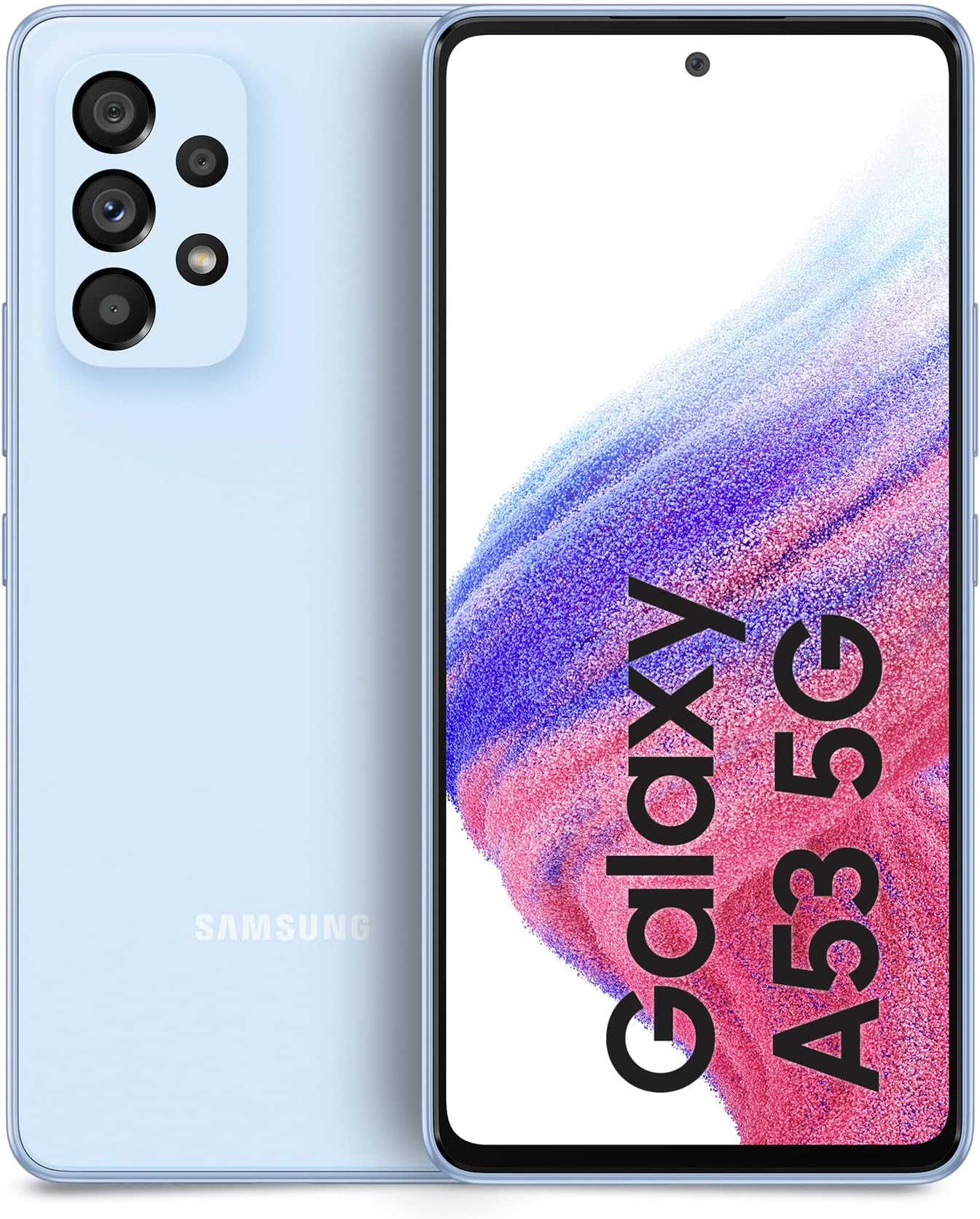 Samsung Galaxy A53 5G 128GB Blue Unlocked (Renewed): Amazon.co.uk ...