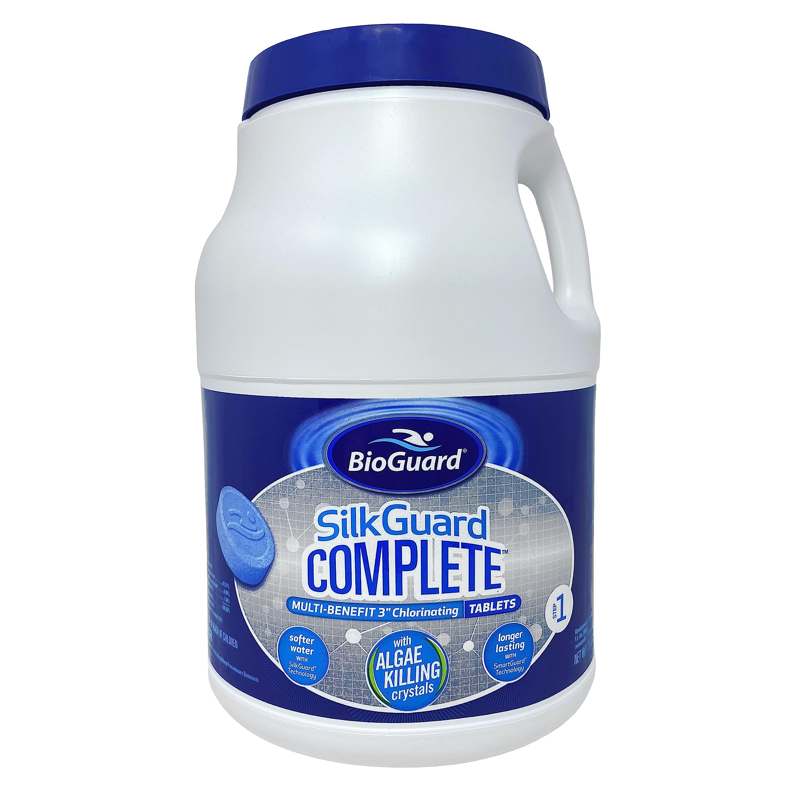 Amazon.com : BioGuard SilkGuard Complete 3" Chlorinating Tabs (7.5lb ...