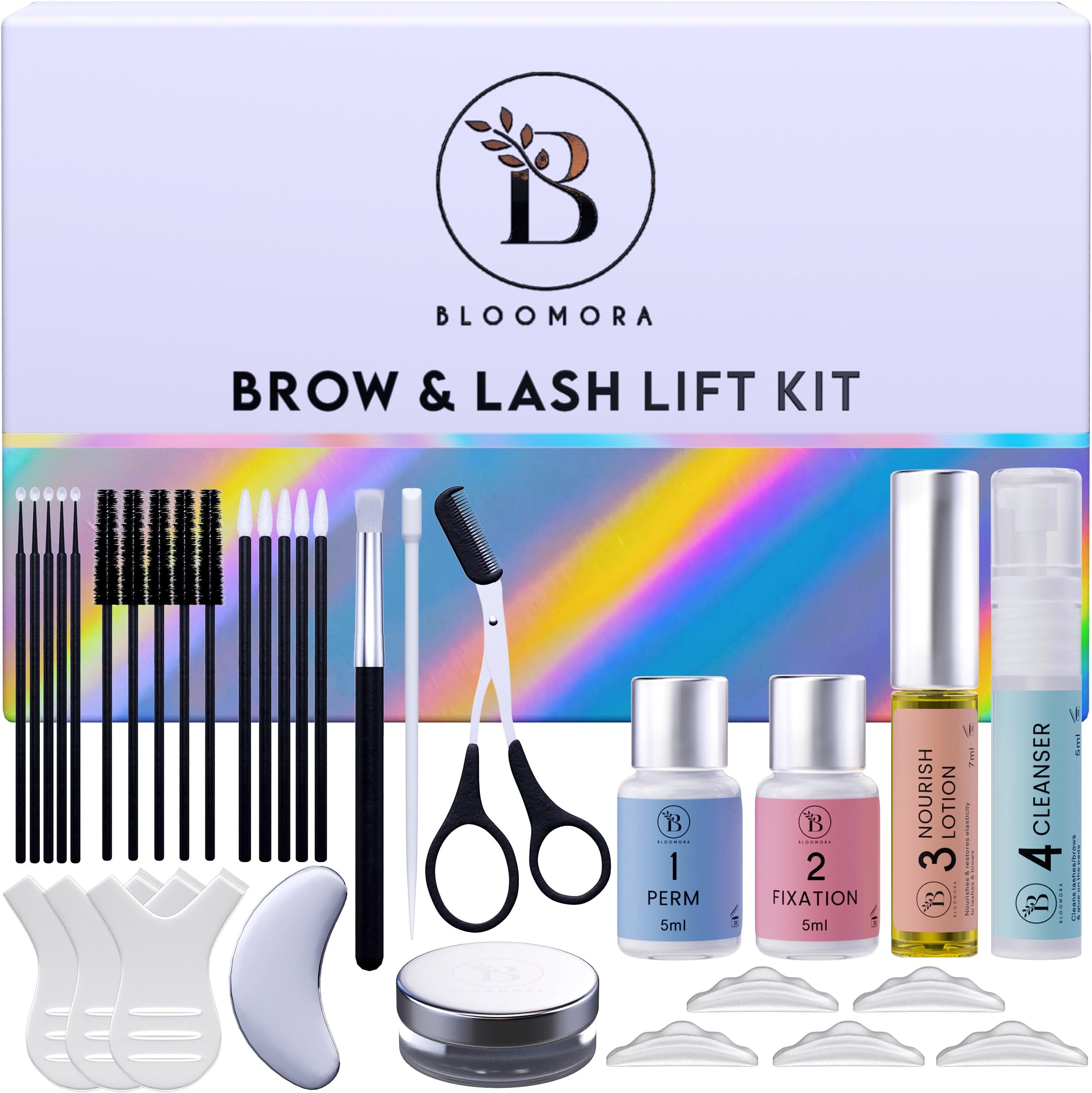 Amazon.com : 2 in 1 Lash Lift Kit and Brow Lamination Kit | Instant ...