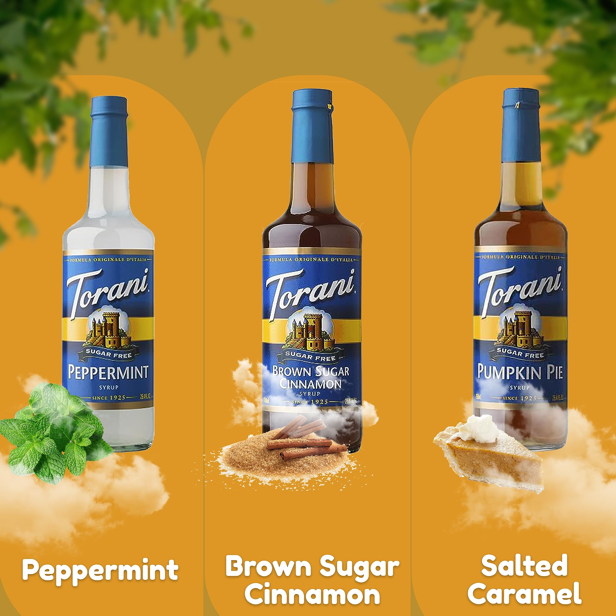 Snapklik.com : Torani Winter Syrup Flavors Sugar Free Brown Sugar ...