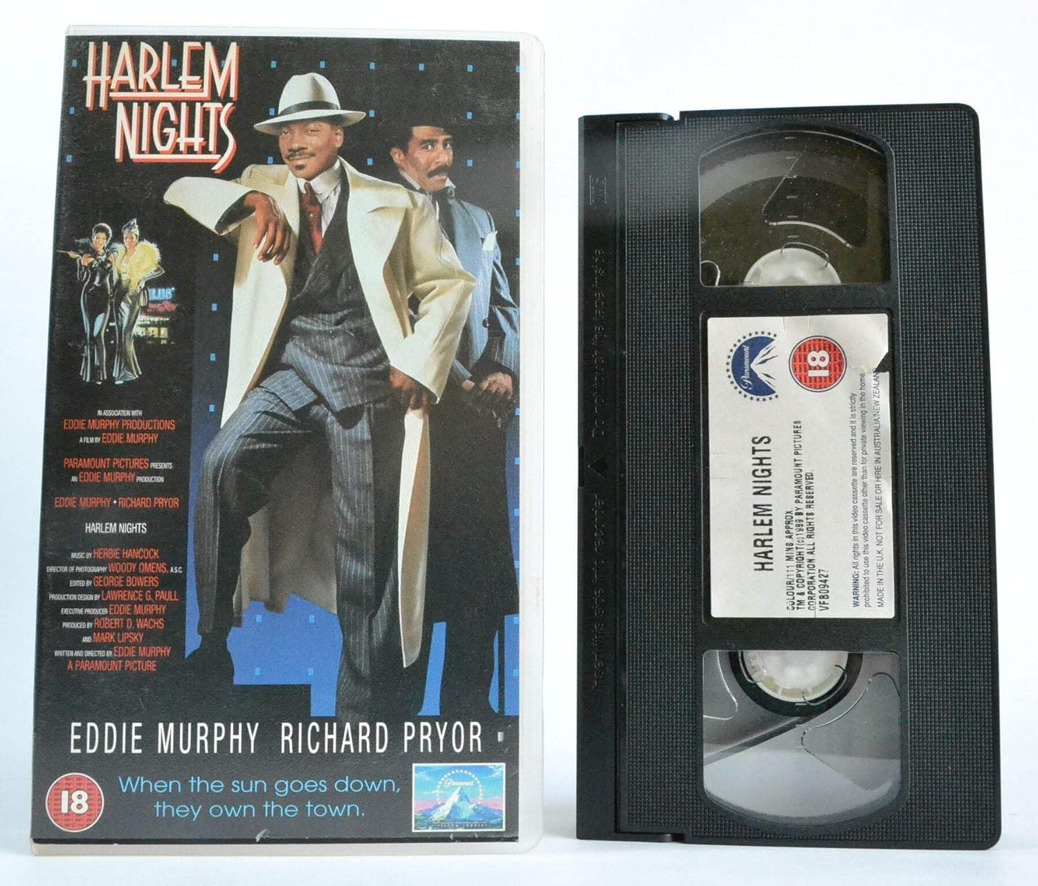 Amazon.com: Harlem Nights [VHS] : Eddie Murphy, Richard Pryor, Redd ...