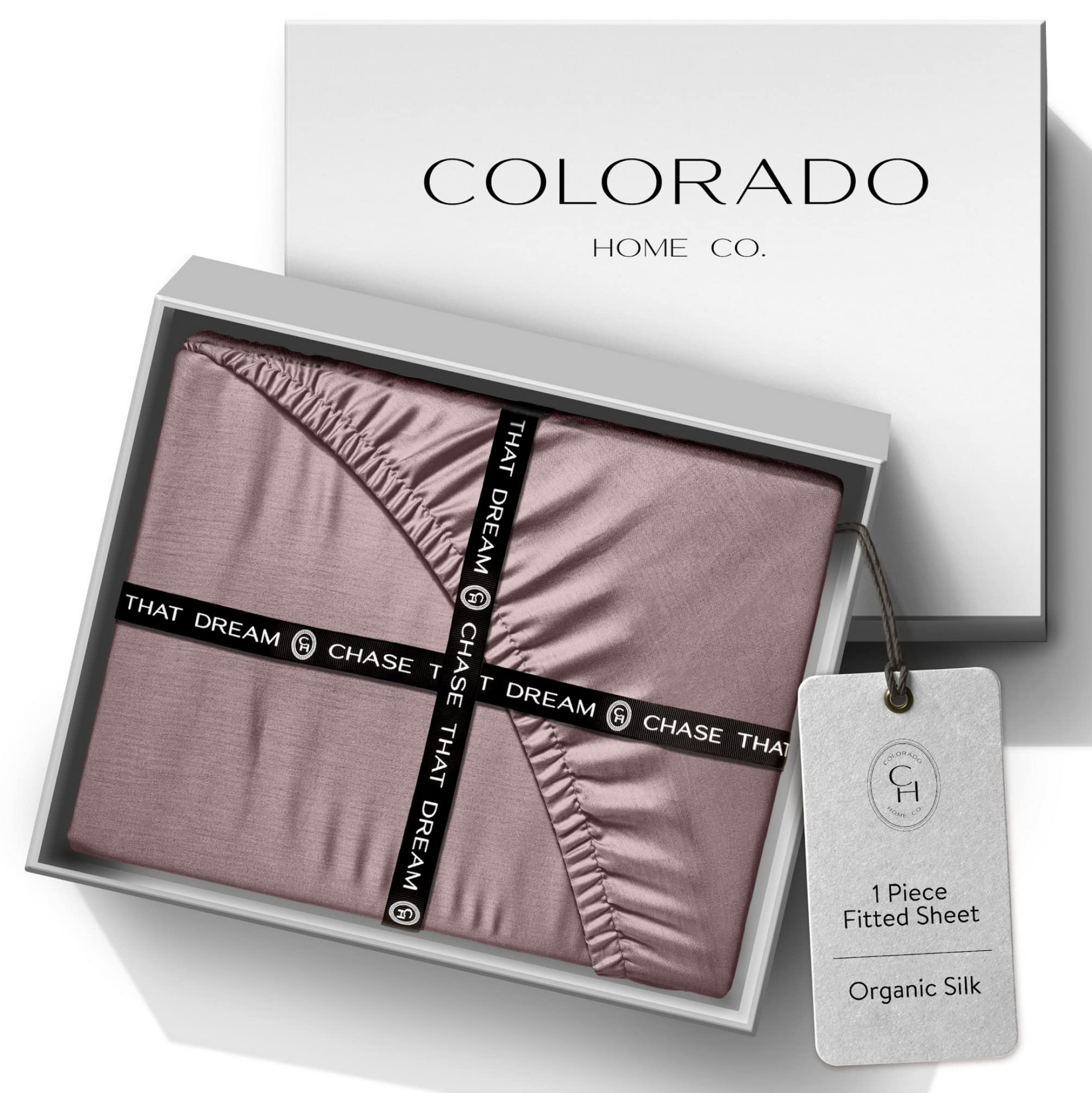 Amazon.com: COLORADO HOME CO - 1x Silk Fitted Sheet King Size, 15" Deep ...