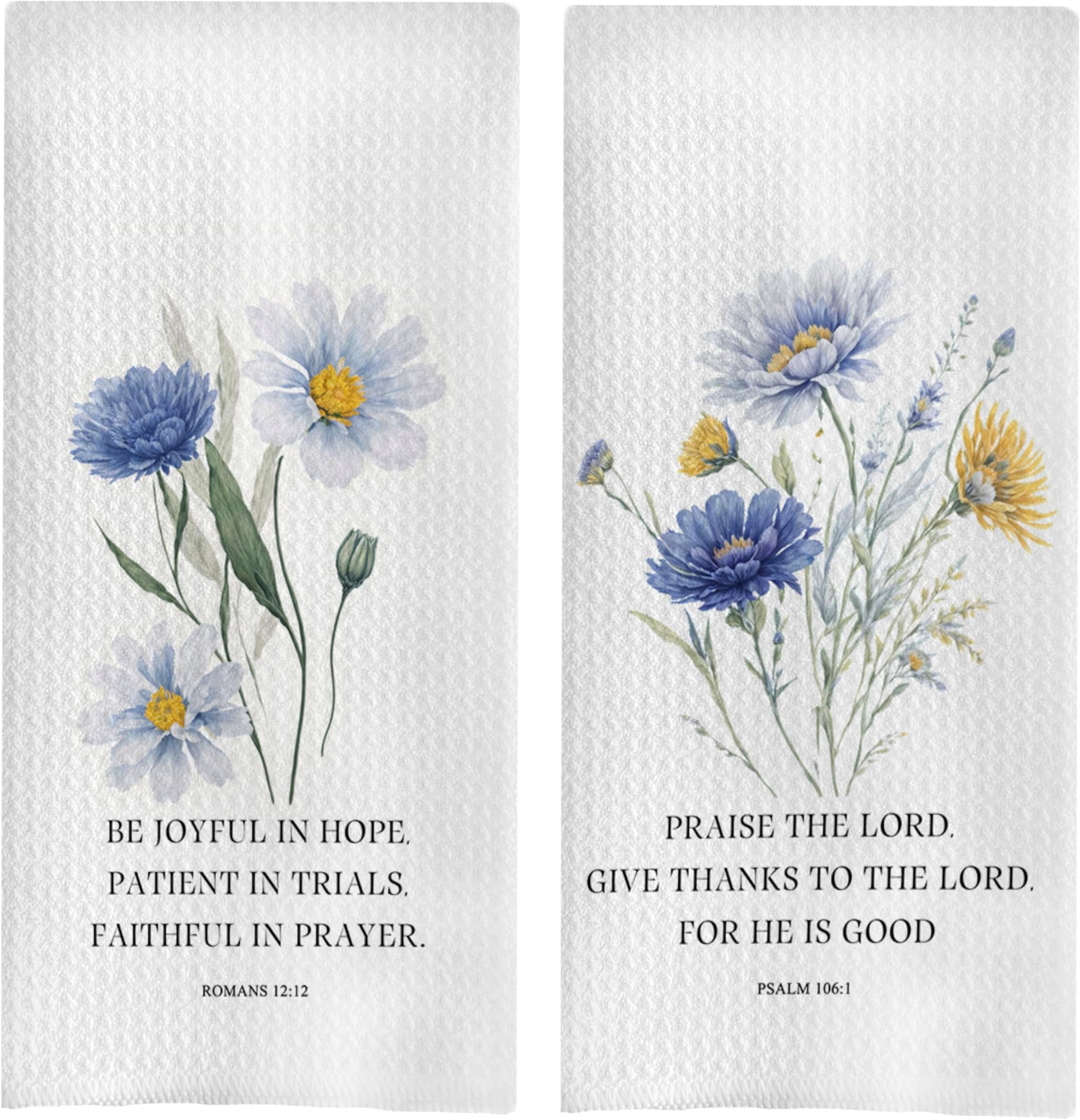 Amazon.com: Product Concept Mfg., Inc. Inspirational Kitchen Towel with ...