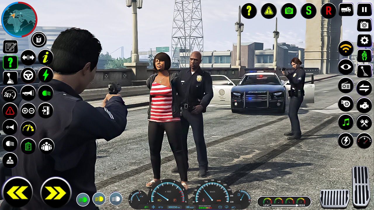 Police Car Driving Simulator Multiplayer Offline Games: Real Open World ...