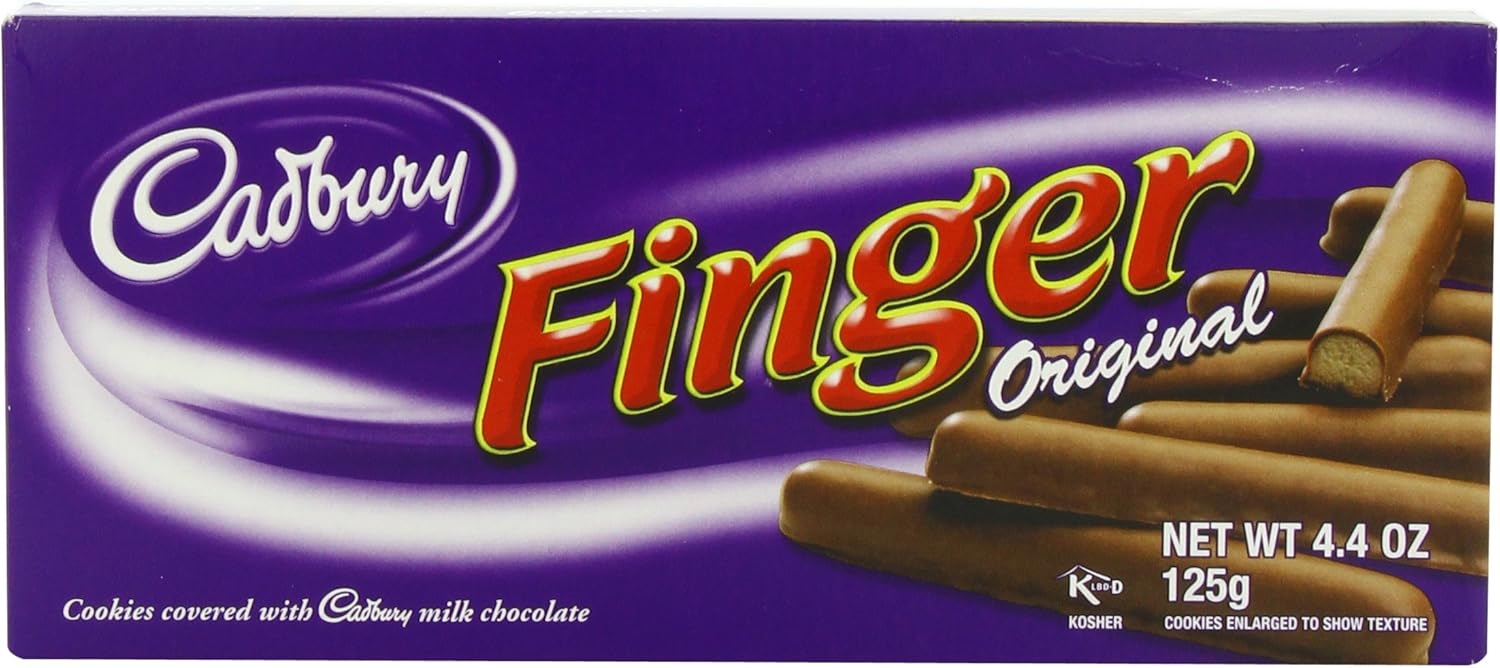 Fingers Cadbury 125g de chocolat au lait : Amazon.fr: Epicerie