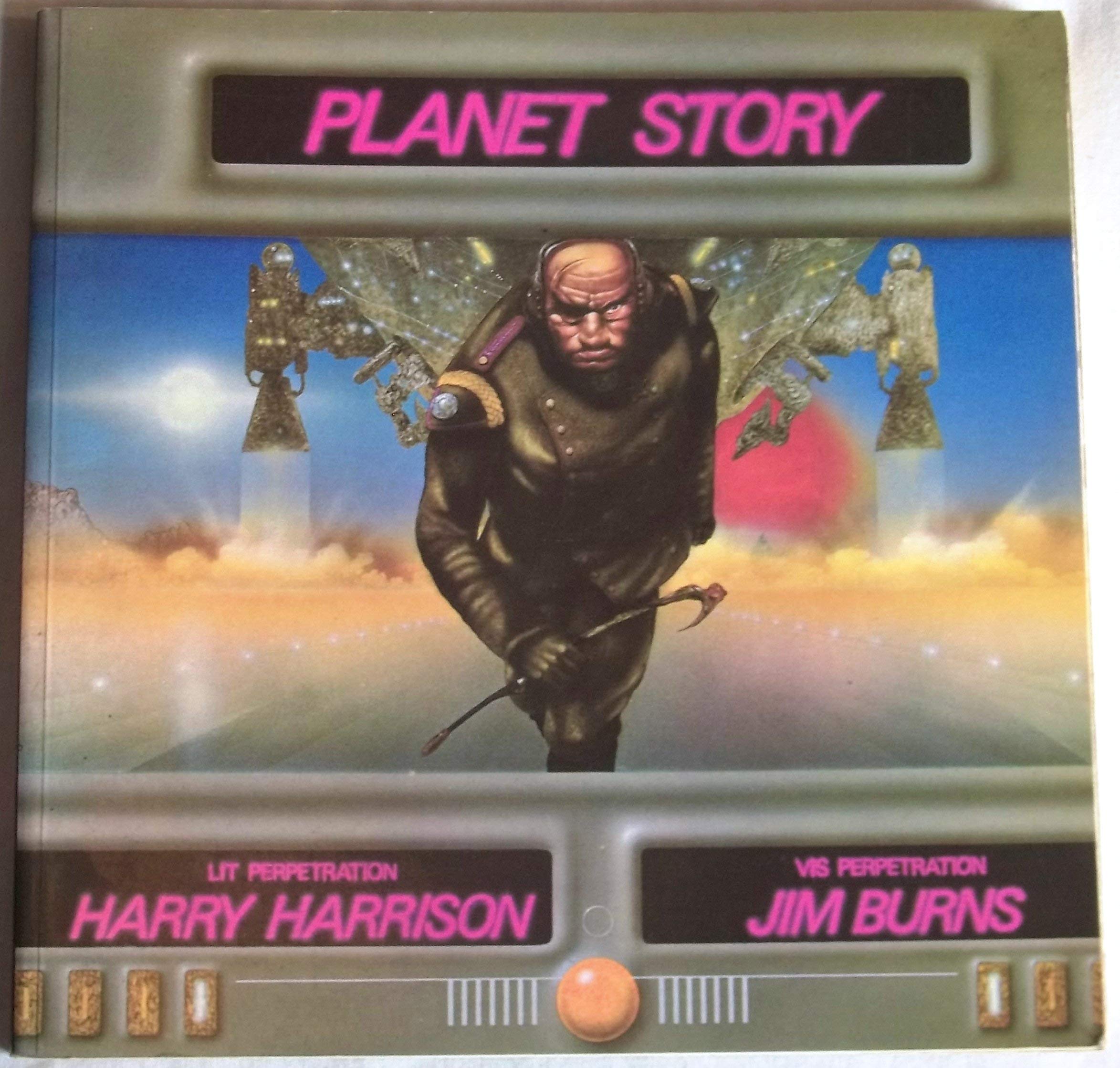 Planet Story: Jim Burns, Harrison, Harry: 9780891041351: Amazon.com: Books