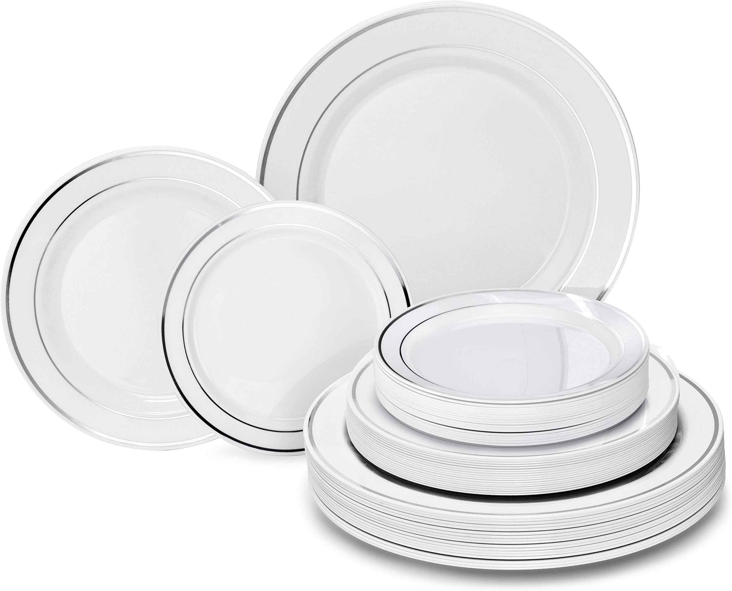 Amazon.com: ZGWANSUI 5 Pack Wheat Straw 6 Inch Plates, Small Dinner ...