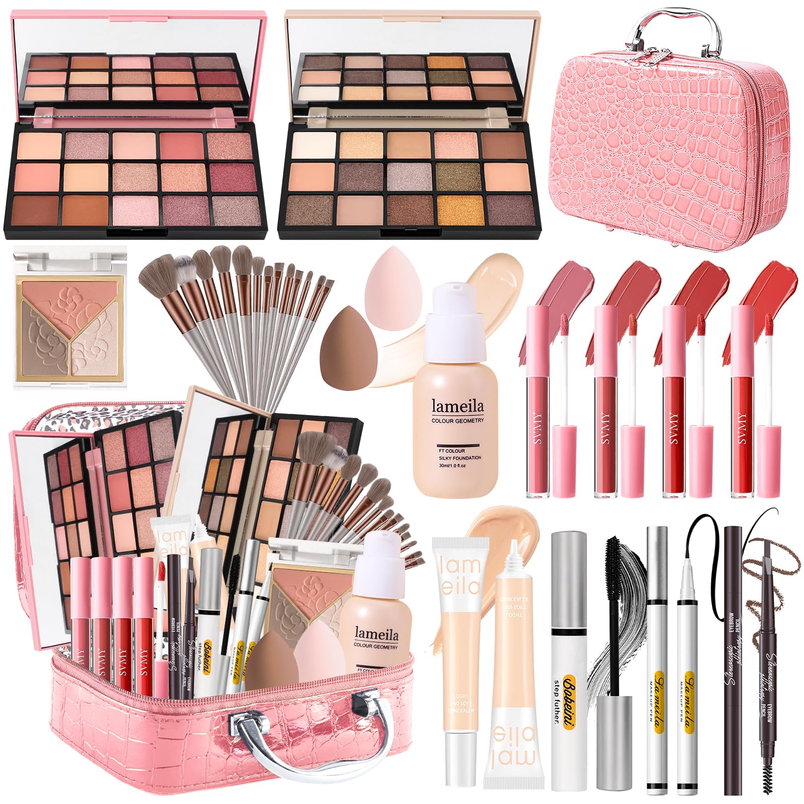 Amazon.com : Makeup Kit for Women, Makeup Full Kit for Beginners Teens ...