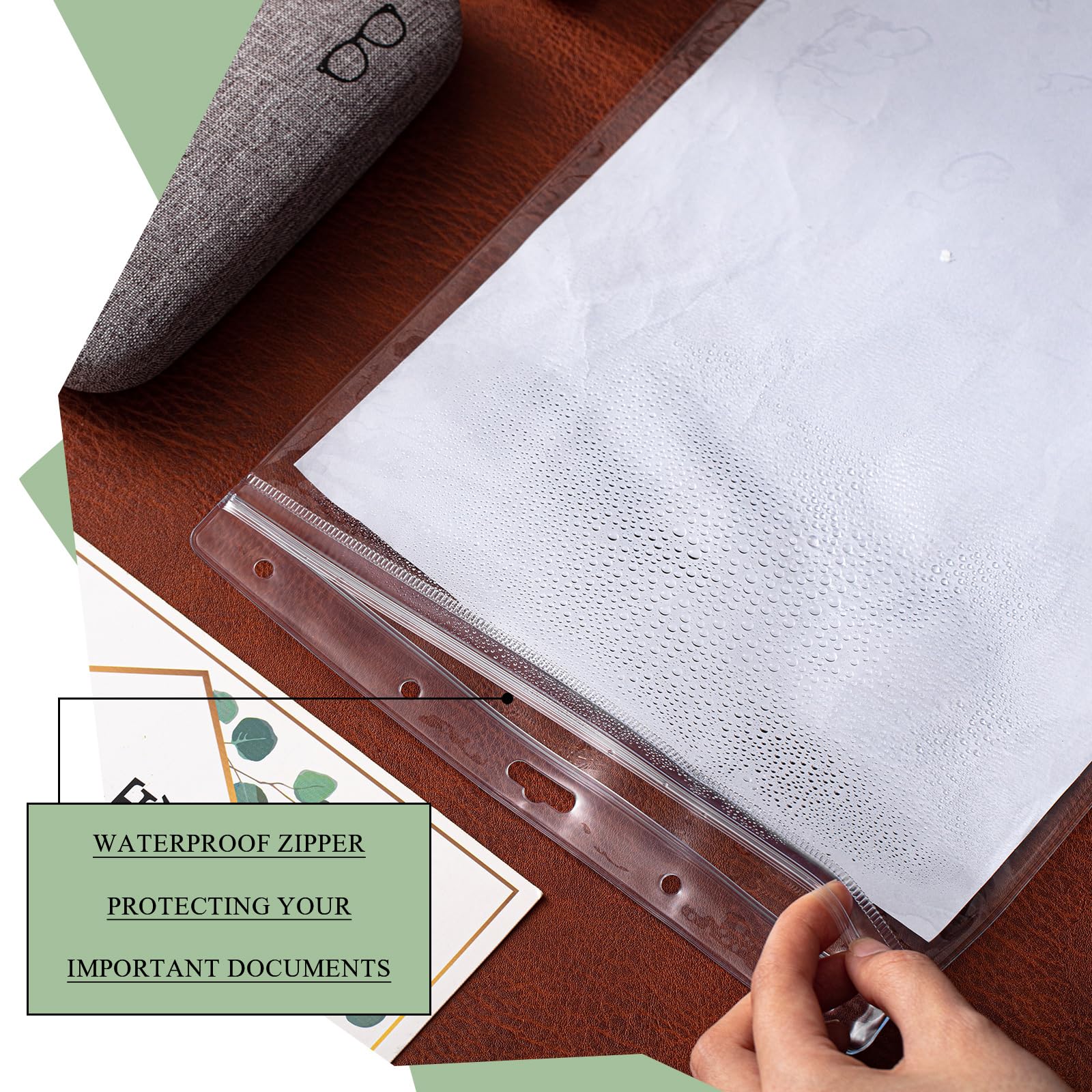 Snapklik.com : Sinload 20 Pcs Heavy Duty Sheet Protectors 8.5 X 11 Inch ...