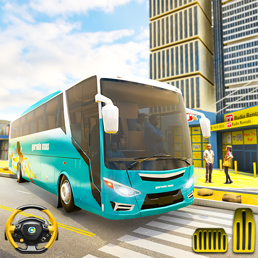 Passengers Bus Coach Simulator Public Transport Bus Games 3D - City ...