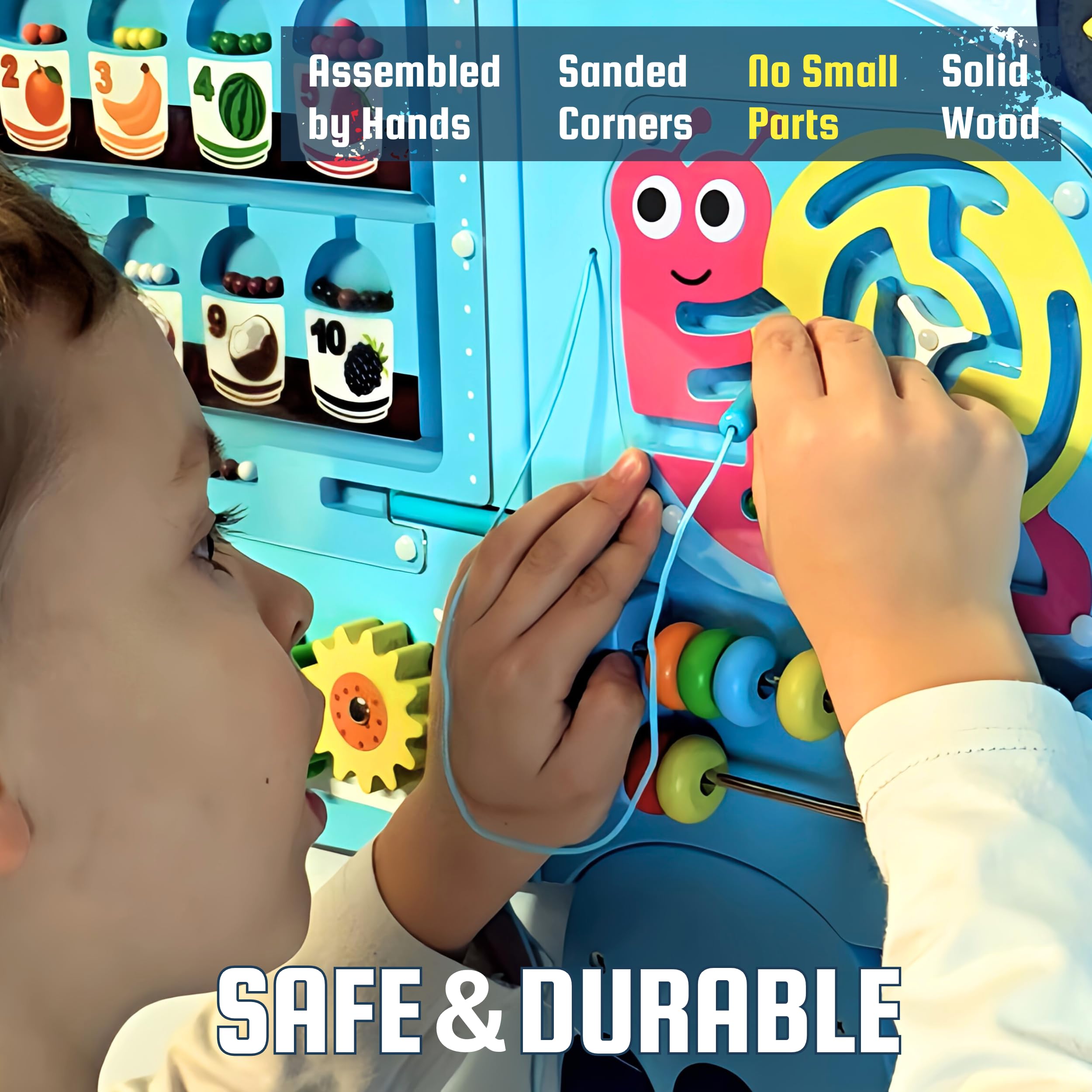 Snapklik.com : Dinosaur Activity Wall Busy Board Educational & Fun Toys ...