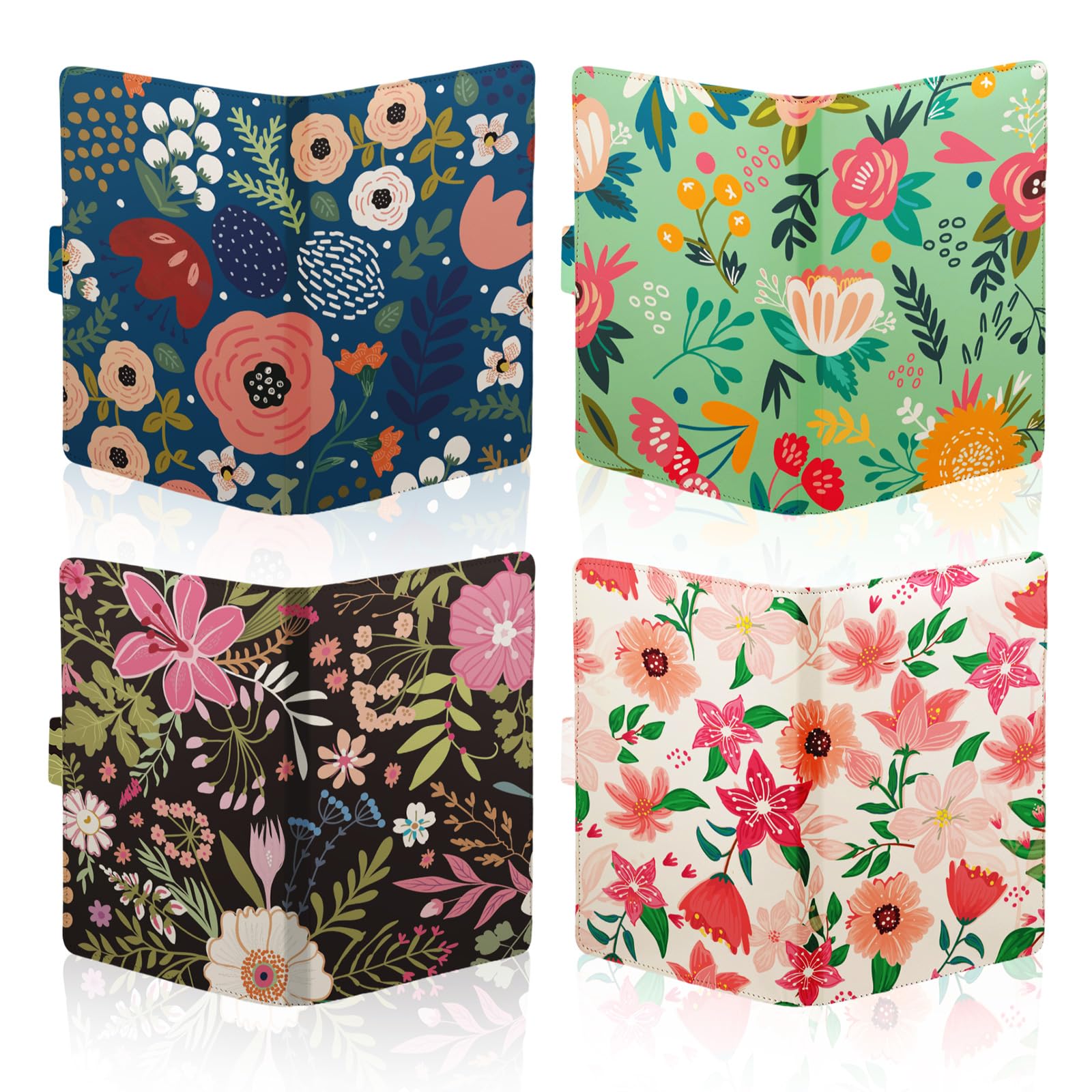 Snapklik.com : Yeaqee 5 Pieces Sublimation Blank A6 PU Leather Notebook ...