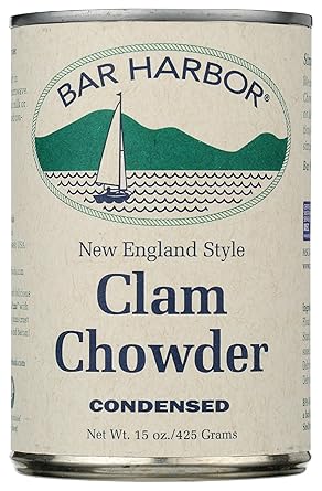 Amazon.com : Bar Harbor New England Style Clam Chowder, Condensed, 14.5 ...