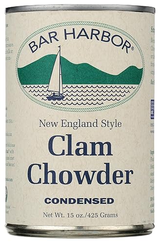 Amazon.com : Bar Harbor New England Style Clam Chowder, Condensed, 14.5 ...
