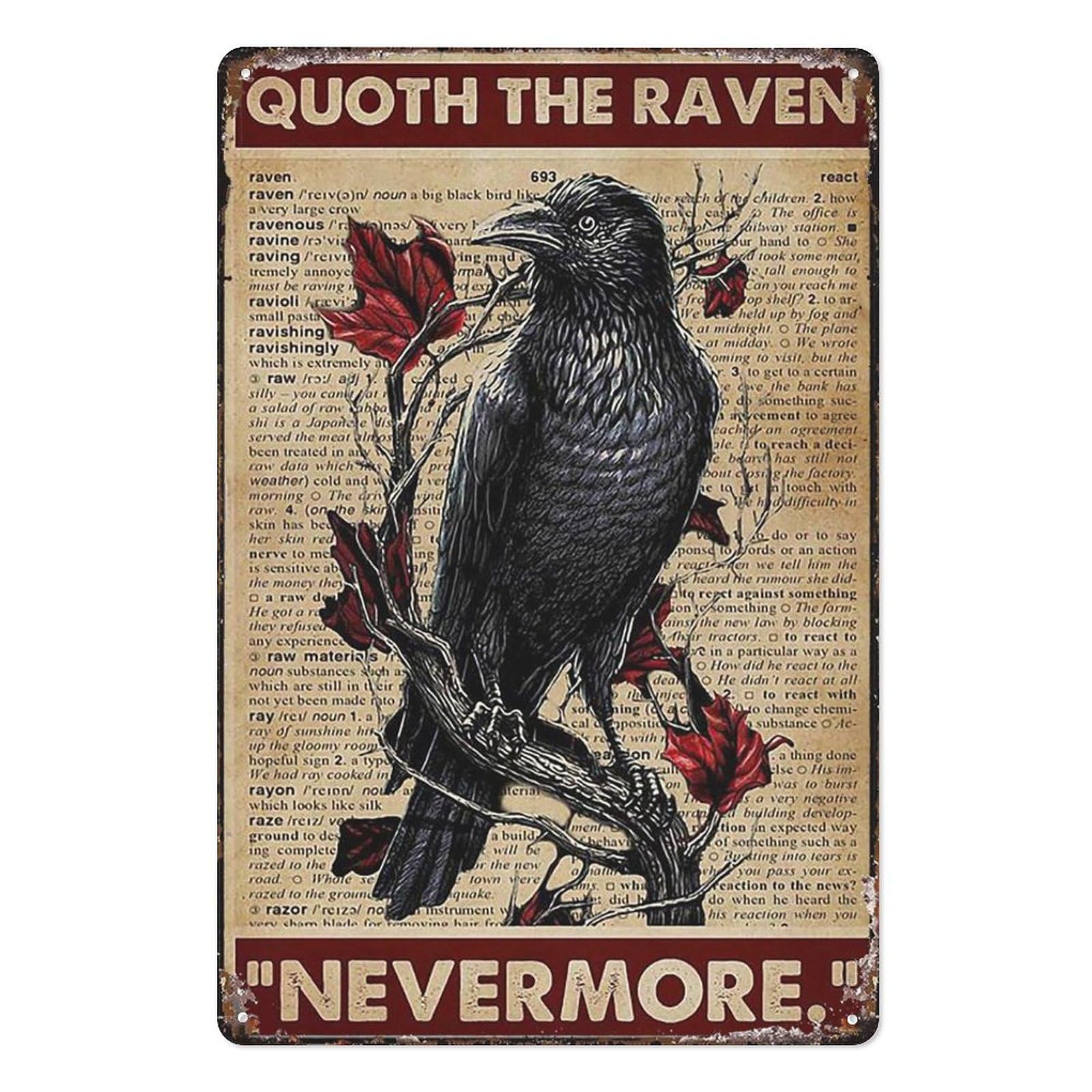 Quote The Raven Nevermore Quote The Raven Shaker Set