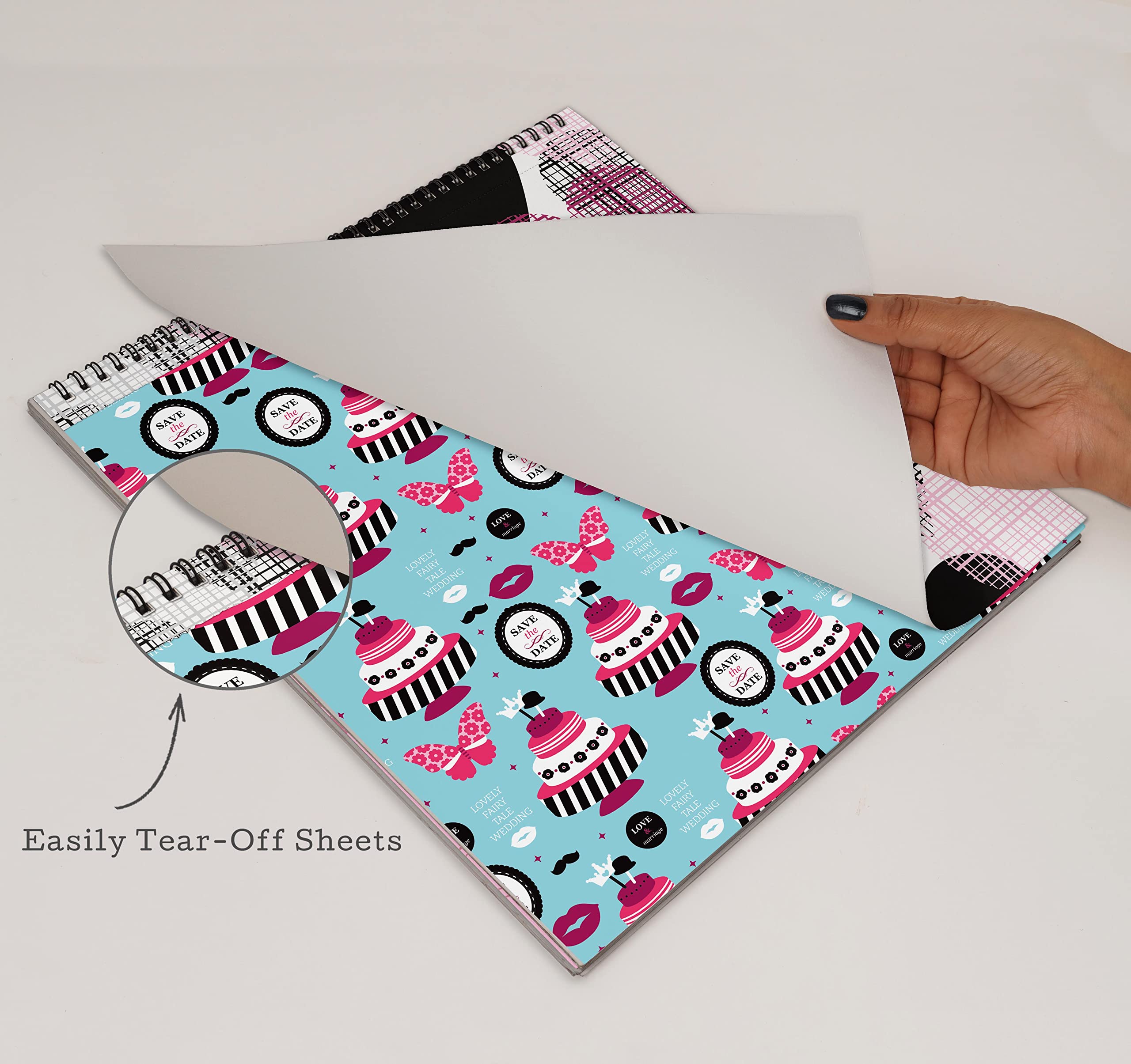 Wedding Scrapbook Paper Pad Paperhues Wedding Scrapbook Paper 8.5x11