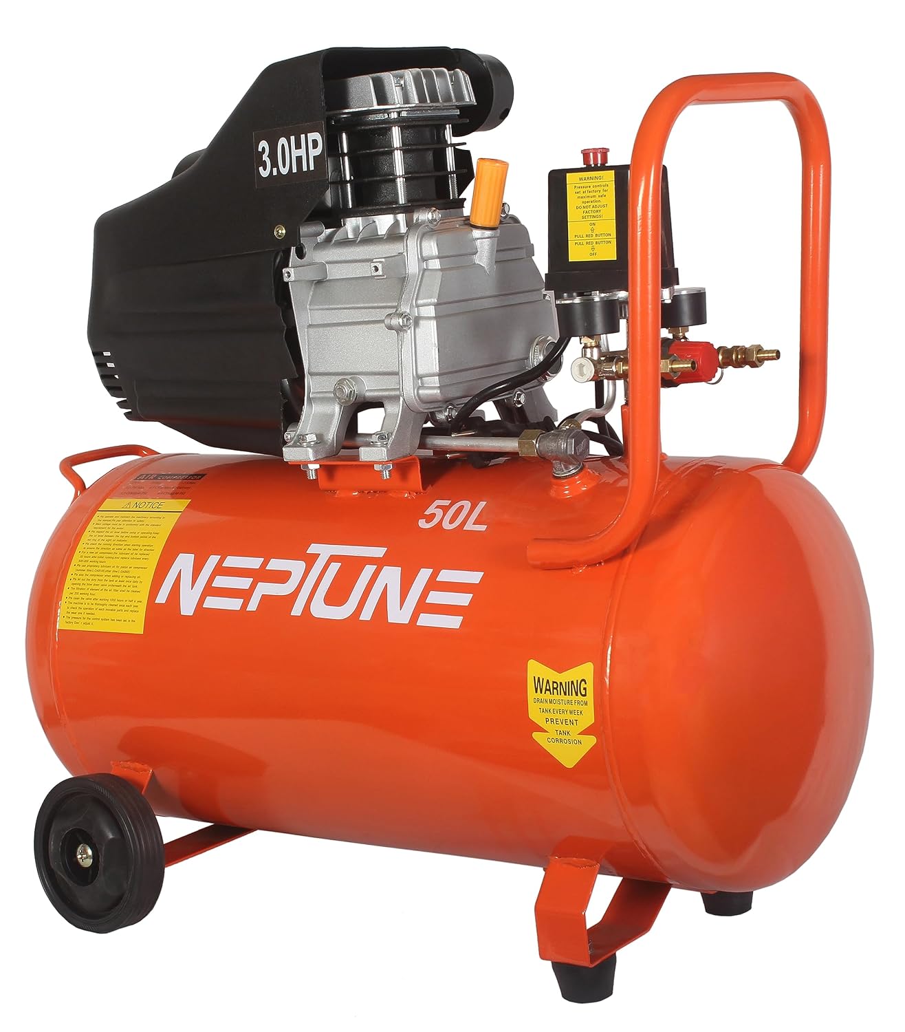 Neptune Simplify Farming NAC-50 Corded Electric 3HP Air Compressor ...