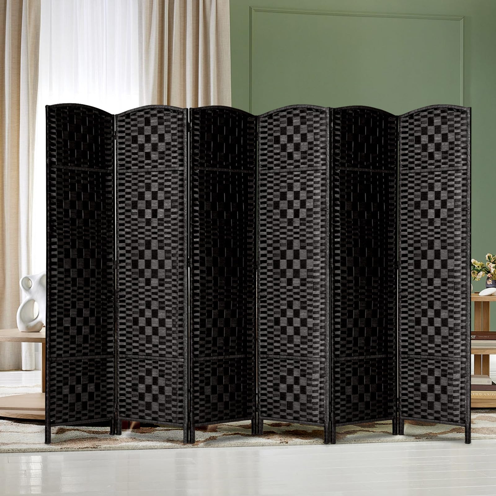 Snapklik.com : 6 Ft Tall Room Divider, Room Dividers And Folding ...