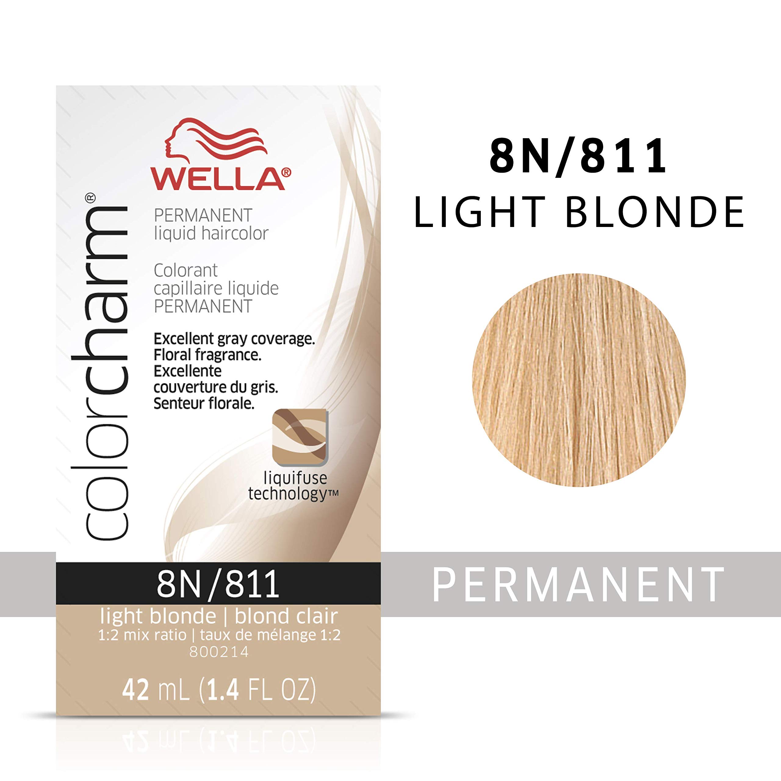 Wella Color Charm Permanent Liquid Hair Color for Gray Coverage Liquid ...