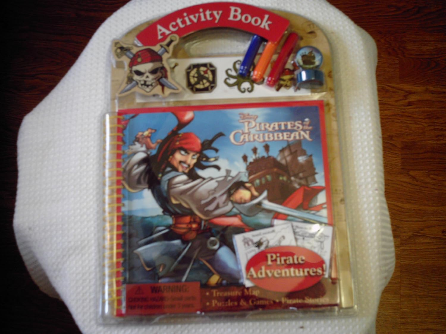 Disney Pirates of the Caribean Pirate Adventures! Activity Book ...